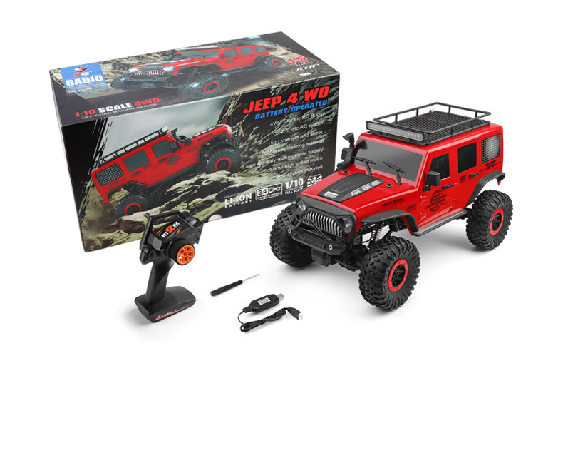 WL Toys 104311 1:10 Wrangler electric four-wheel drive off-road vehicl ...