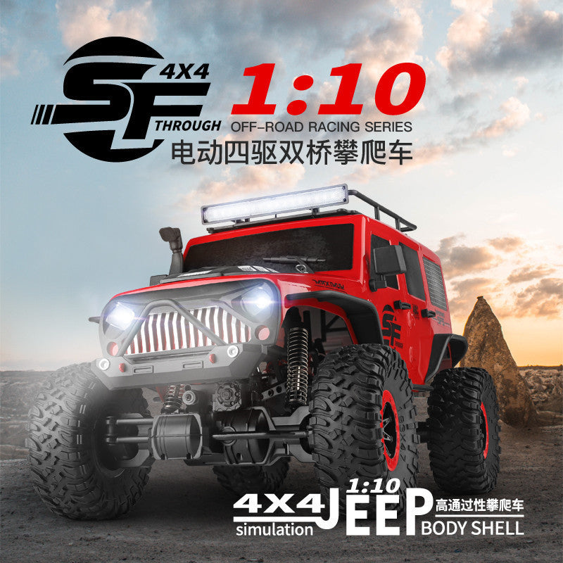 WL Toys 104311 1:10 Wrangler electric four-wheel drive off-road vehicl ...